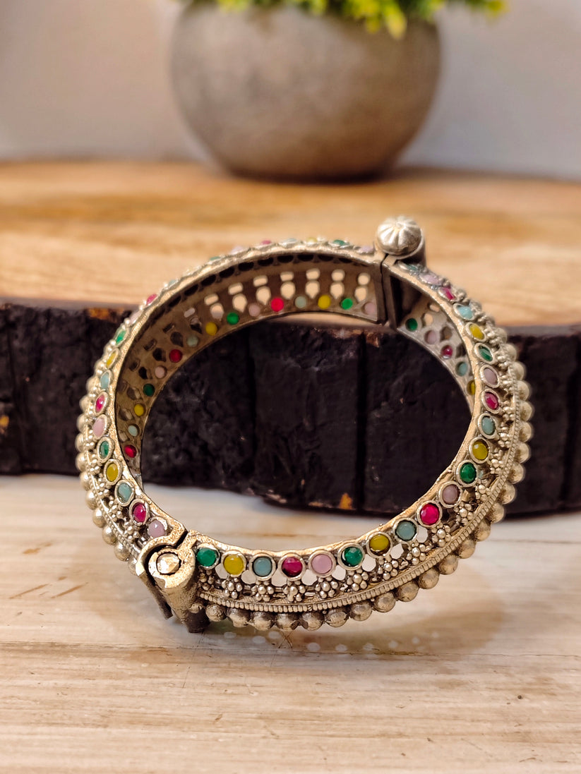 Khanjna Multi Kada Antique from Mrigaya by Nandini - 2 Bangles