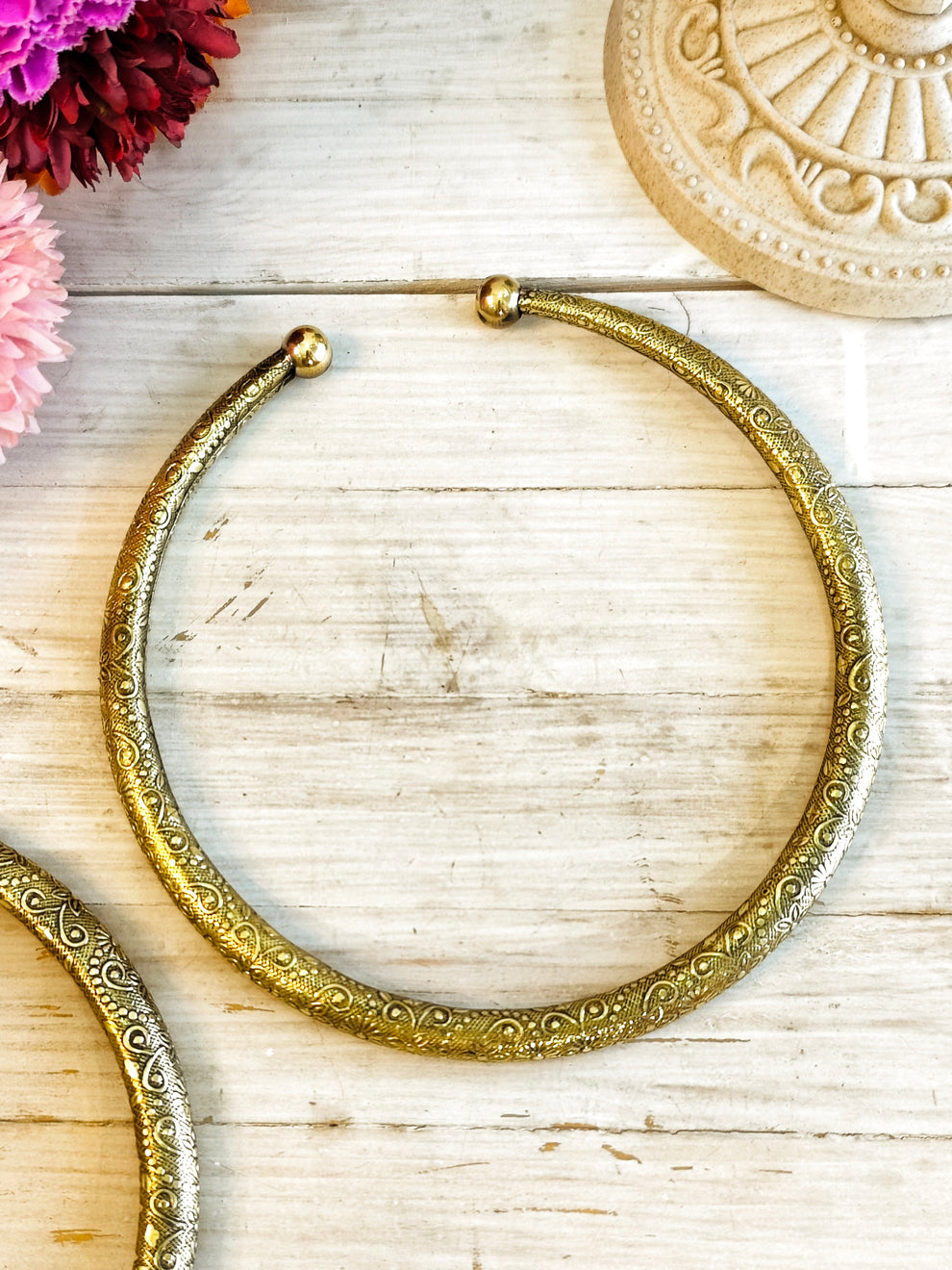 Rajasthani neck Hasli from House of Mrigaya by Nandini for Traditional